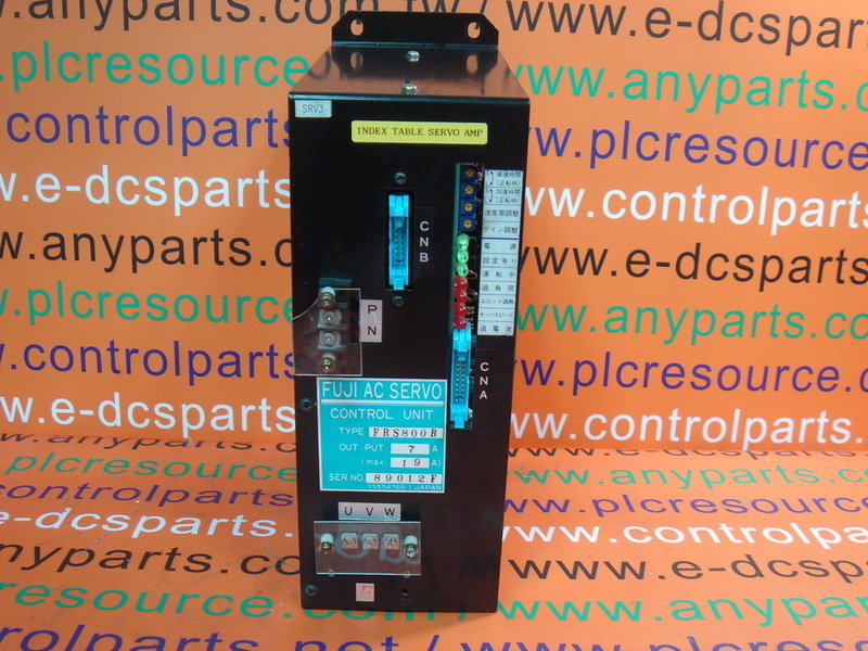 FUJI AC SERVO FRS800B CONTROL UNIT - PLC DCS SERVO Control MOTOR POWER SUPPLY IPC ROBOT